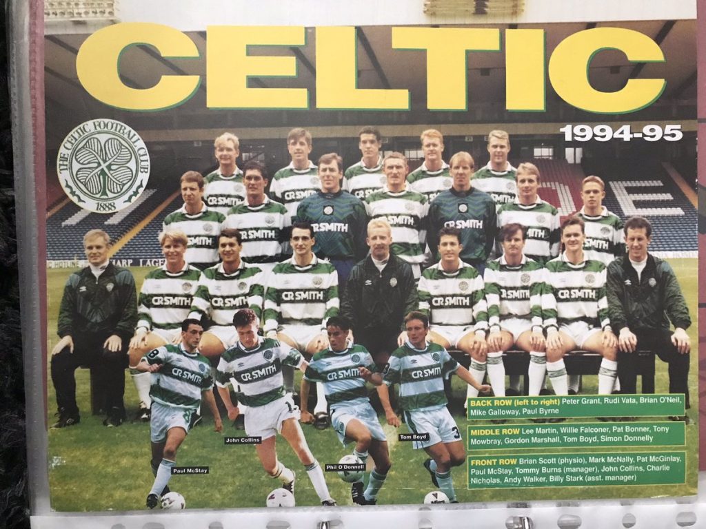 Celtic team line-up 1994-95 – The Celtic Wiki