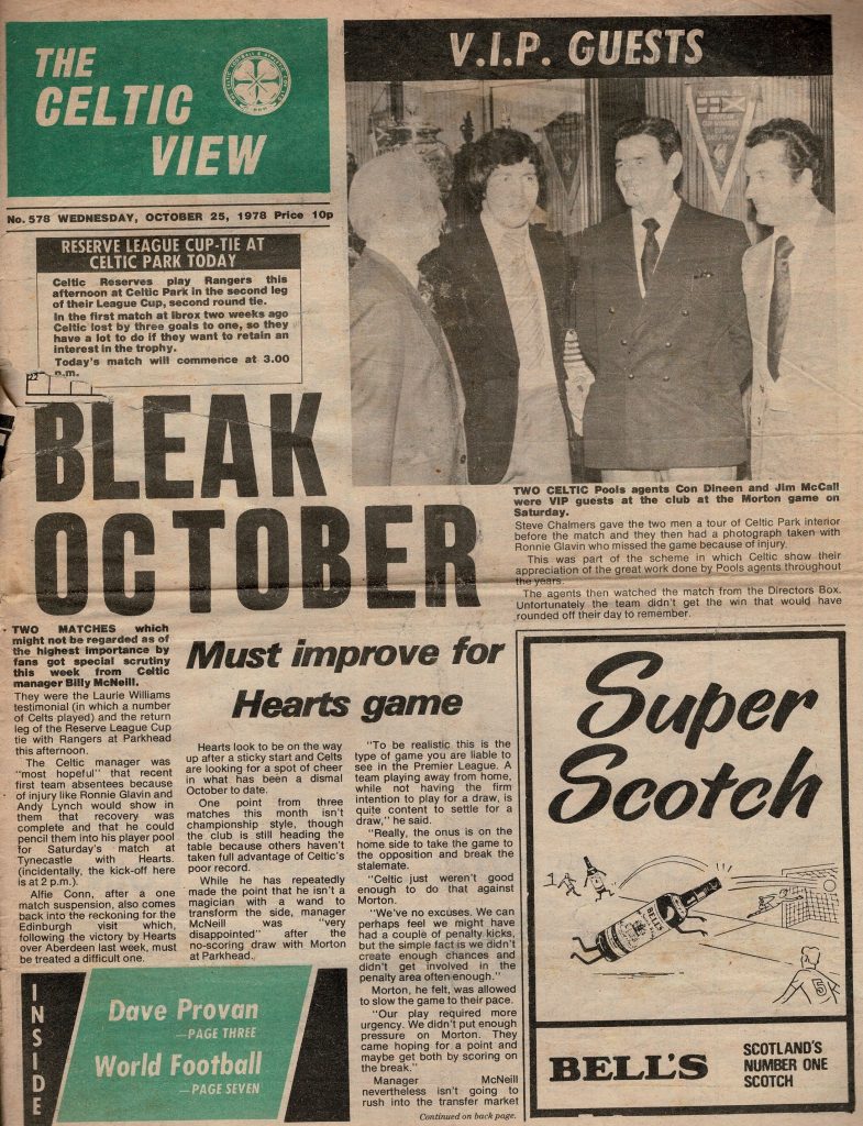 The Celtic View – The Billy McNeill Years (1978-83) – The Celtic Wiki