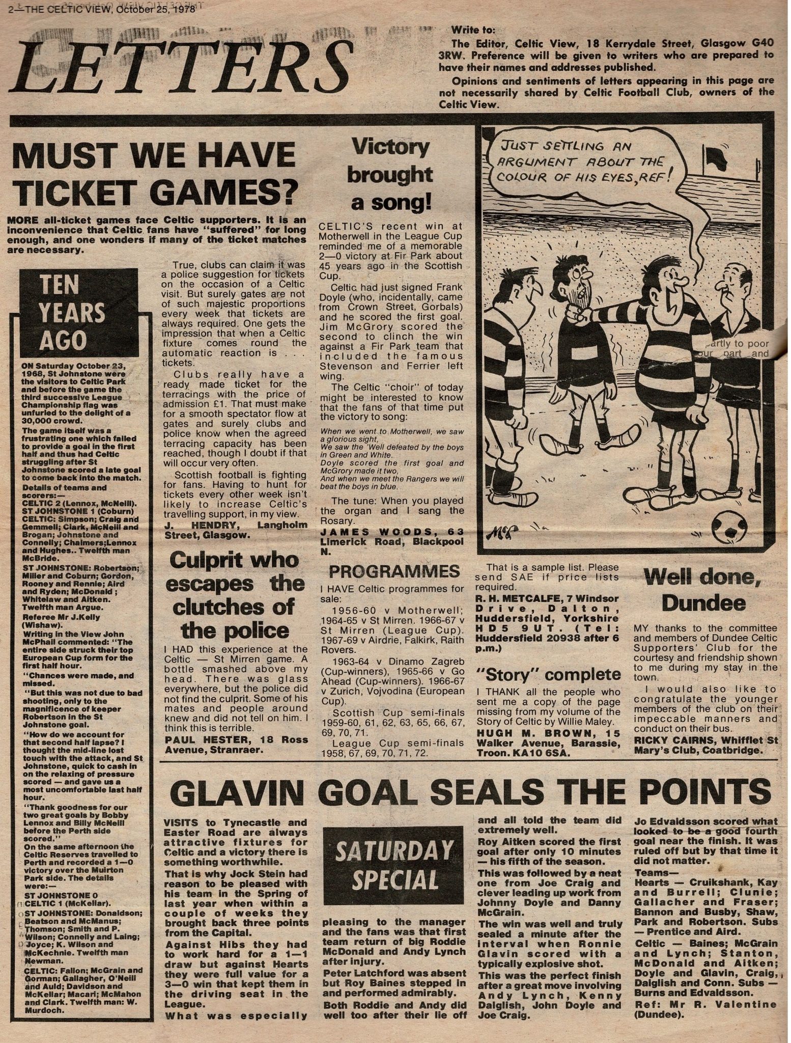 The Celtic View – The Billy McNeill Years (1978-83) – The Celtic Wiki